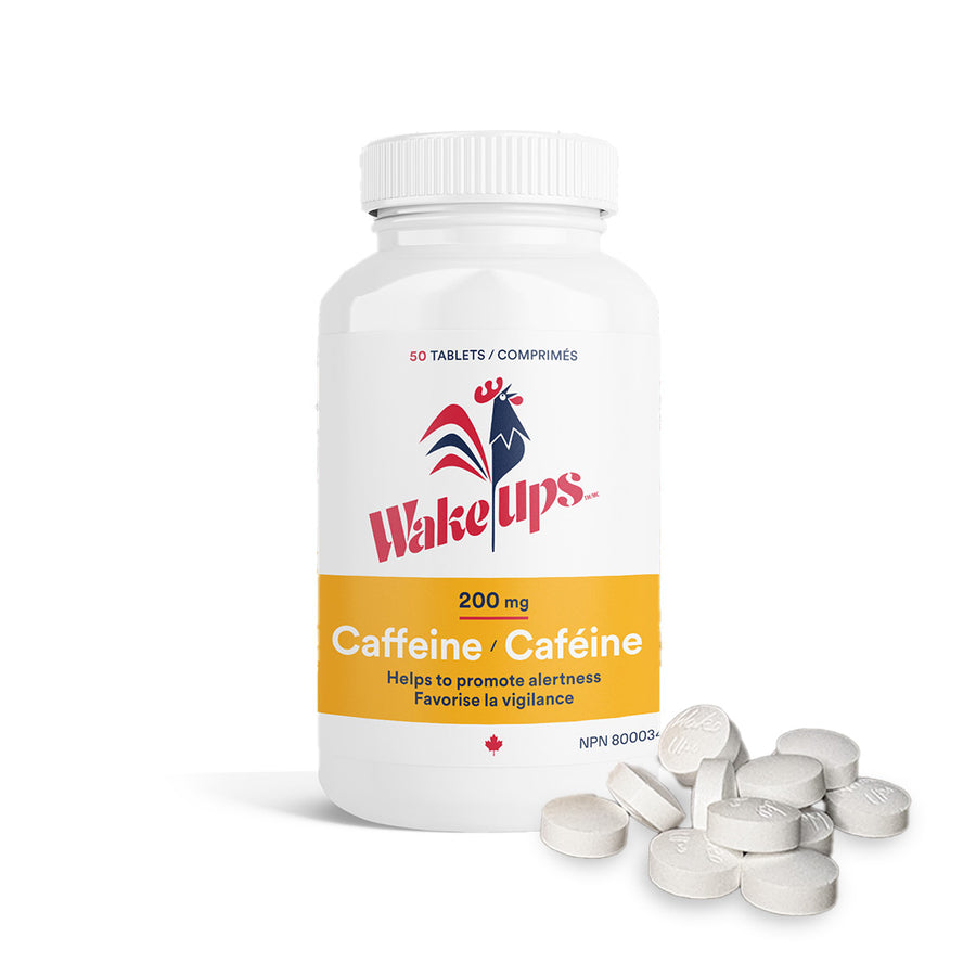 Wake-Ups - Canadian-Made Caffeine Tablets