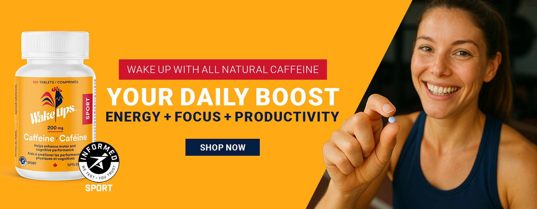 Wake-Ups - Canadian-Made Caffeine Tablets